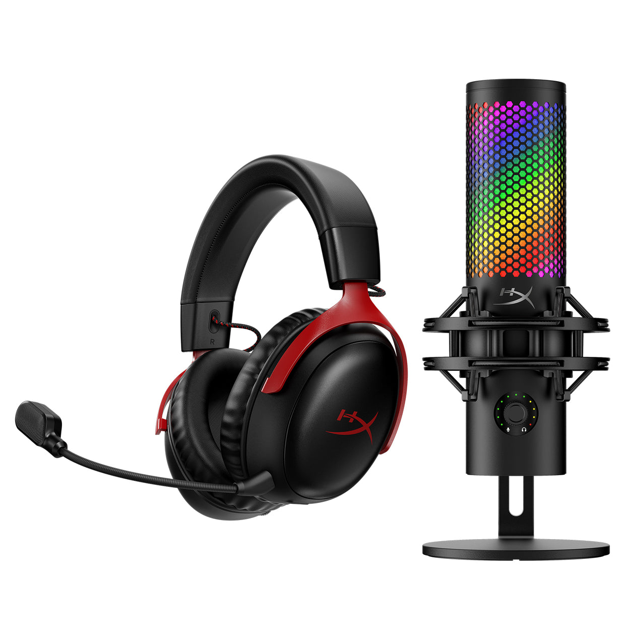 Cloud II Wired & QuadCast – Pro Gaming Audio Bundle – HyperX US