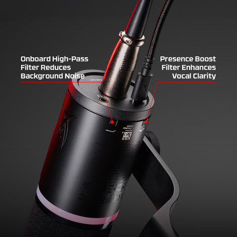 FlipCast - Streaming XLR/USB Dynamic Microphone